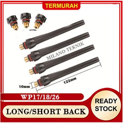 Jual Long Panjang stang las argon long back cap stainless steel - Long ...