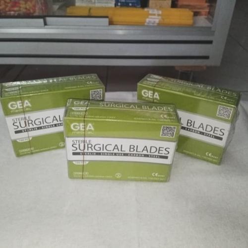 Jual Mata Pisau Bedah / Surgical Blade / Bisturi / Mata Pisau merk Gea ...