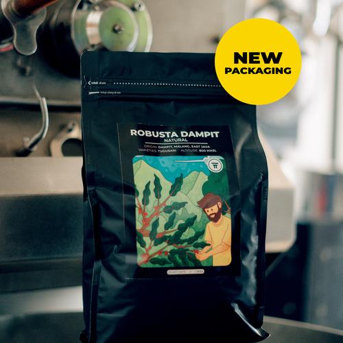 Jual Kopi Robusta Dampit Natural 1kg (biji/bubuk) - Biji Kopi, 500 gram ...