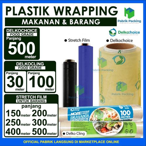 Jual Plastik Wrapping Makanan Food Grade / Stretch Film Wrap Bungkus ...
