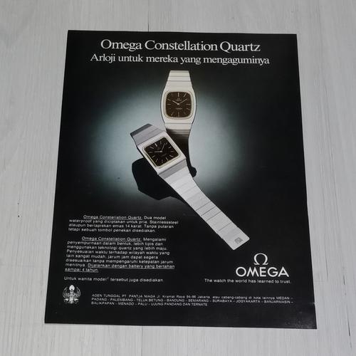 Jual Iklan Cetak Jadul Jam Tangan Omega Constellation - Kota Bandung - Kawan DuniaMayaShop ...