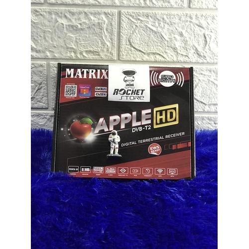 Jual STB TV Digital DVBT2 Matrix Apple HD Youtube - Merah, STB HDMI ...