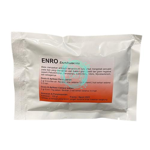 Jual Antibiotik Ikan Enro 100gr Enrofloxacine Obat Anti Bakteri 100 Gram - Kota Tangerang ...