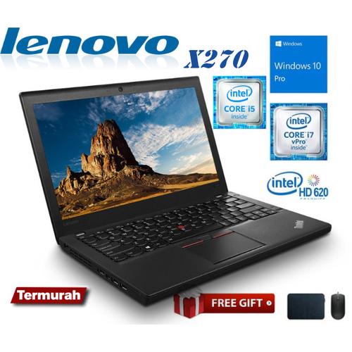 Jual LAPTOP BISNIS TAHAN BANTING ! LENOVO THINKPAD X270 i7th 16GB/512GB SSD - X270 Core i5, 8GB ...