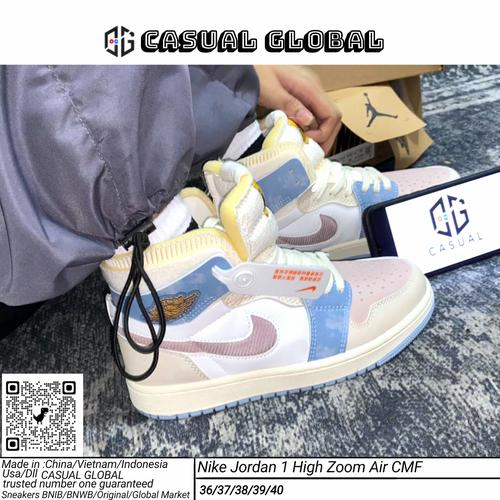 Jual Nike AirJordan 1 High Zoom Air CMF Pink Oxford BNIB 100% Authentic ...