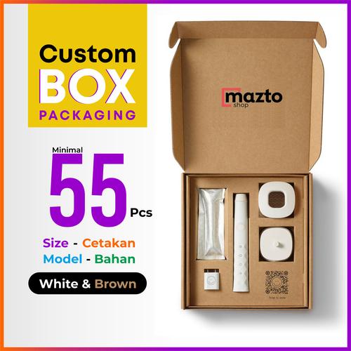 Jual Custom Packaging Box kemasan hampers parsel bahan karton ...