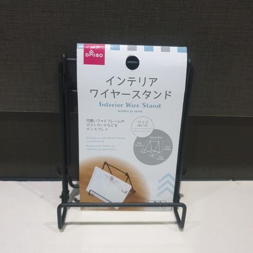 Jual Daiso Interior Wire Stand Tempat Display Foto Frame Atau Postcards ...