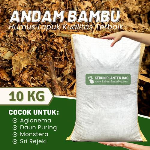 Jual Andam Bambu 10 Kg Daun Humus Bambu Media Tanam Aglonema Siap Pakai ...