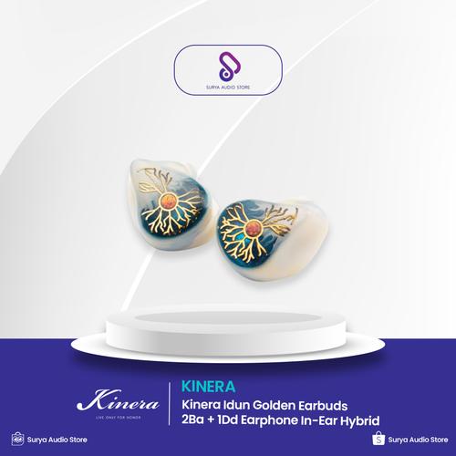 Jual Kinera Idun Golden Earbuds 2Ba + 1Dd Earphone In-Ear Hybrid ...