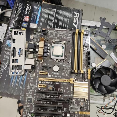 Jual mainboard Asus h87 plus ddr3 procsesor core i5-4430 hasswell ...