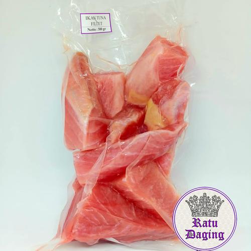 Jual Ikan Tuna Fillet Steak / Tuna Fish Sushi Grade @500gr - TUNA ...
