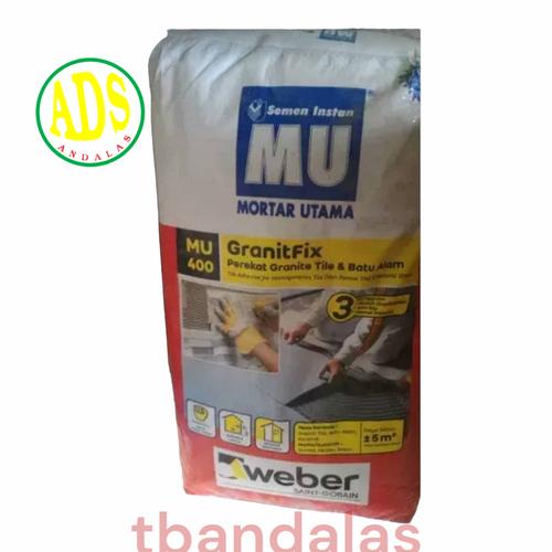Jual semen instan MU MORTAR UTAMA MU400 MU420 MU200 MU800 MU480 MU700 ...