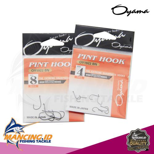 Jual Oyama Pint Hook OY-1922BN Carbon Hook Pancing Kail Made in Japan ...