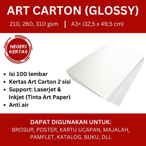 Jual Art Karton / Art Carton A3+ Isi 100 lembar (210/260/310 gsm ...