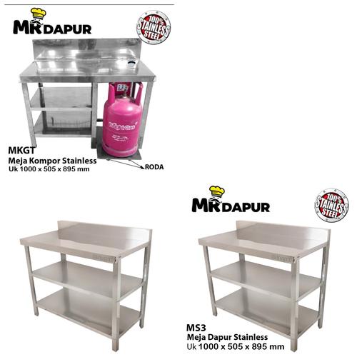 Jual PAKET MEJA KOMPOR TYPE MKGT DAN 2 MEJA KERJA TYPE MS3 PACKING KAYU ...