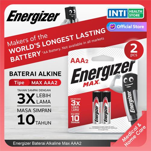 Jual Energizer | Baterai Alkaline Max AAA2 | Alkaline Battery Energizer ...