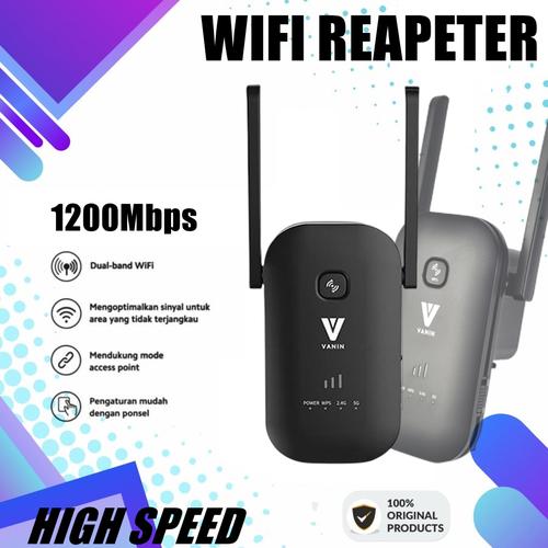 Jual 5G Wi-Fi Extender Repeater Amplifier WiFi Range Extender Wireless - EC-1200 - Jakarta Barat ...
