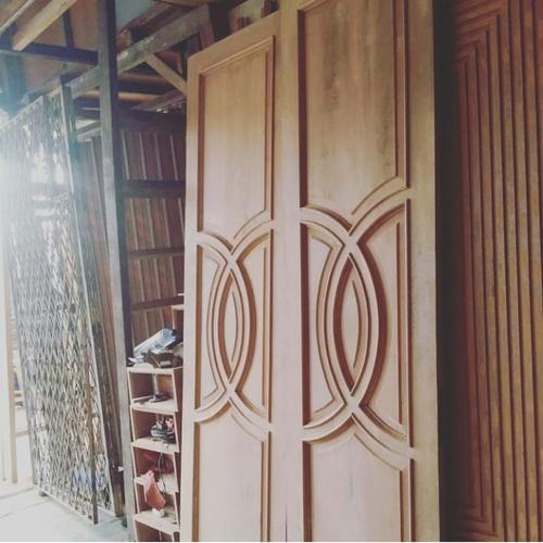 Jual PINTU JATI SOLID 2 DAUN MINIMALIS MODERN 180 - Kab. Bekasi ...