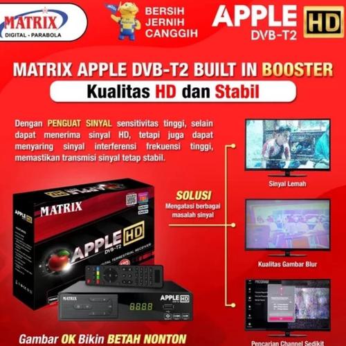 Jual SET TOP BOX MATRIX DVB T2 - KUALITAS HD DAN STABIL - Kota Surabaya ...