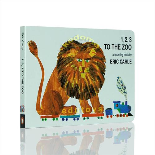Jual 1, 2, 3 To The Zoo (Board Book): a counting book by Eric Carle ...