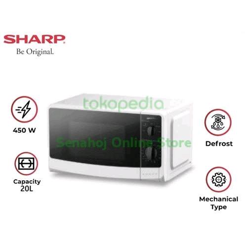 Jual SHARP R-220-MA-WH Microwave Oven 20L 450Watt - White - Jakarta ...