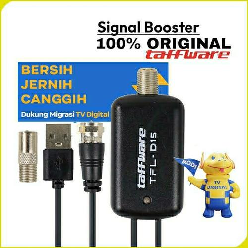 Jual Antena Booster STB DVB-T2 TV DIGITAL Penguat Sinyal Antena Signal ...