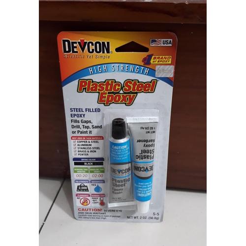 Jual Lem Besi Plastic Devcon Plastic Steel Epoxy DEVCON 56.8 GR - DEVCON S-5 - Kota Magelang ...