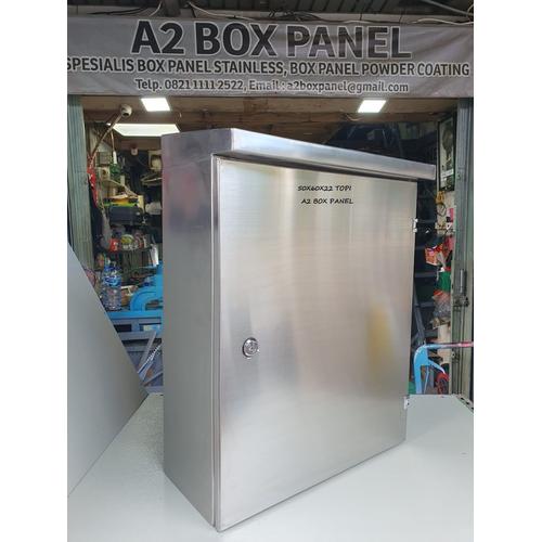 Jual Box panel stainless steel 50x60x22 topi plat 1.2m SS304 - Jakarta ...