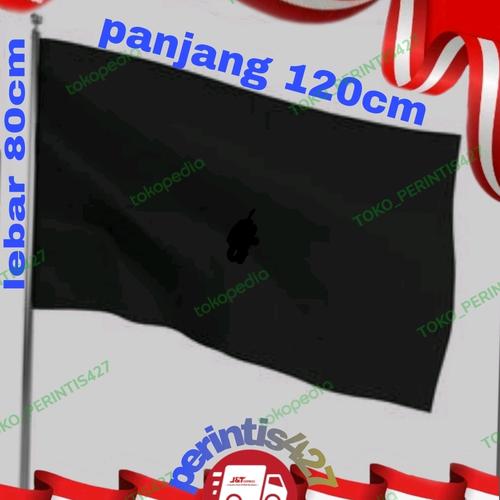 Jual BENDERA HITAM POLOS - 60x40 - Kota Bandung - TOKO_PERINTIS427 ...