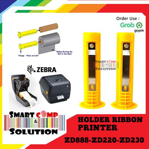 Jual SPINDLE CORE / TEMPAT RIBBON BARCODE PRINTER ZEBRA ZD888 & ZD220 ...