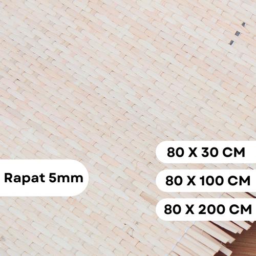Jual Anyaman Rotan Lembaran | Webbing Rapat 80 cm | 5mm - 80 x 30cm ...