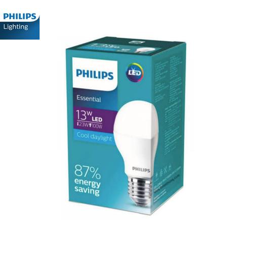 Promo PHILIPS Essential LED Bulb 13W 13 W 13 Watt 13Watt E27 6500K ...