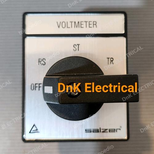 Jual Volt Selector Switch ( VSS ) Merk SALZER 4 posisi Type JKM 091 ...