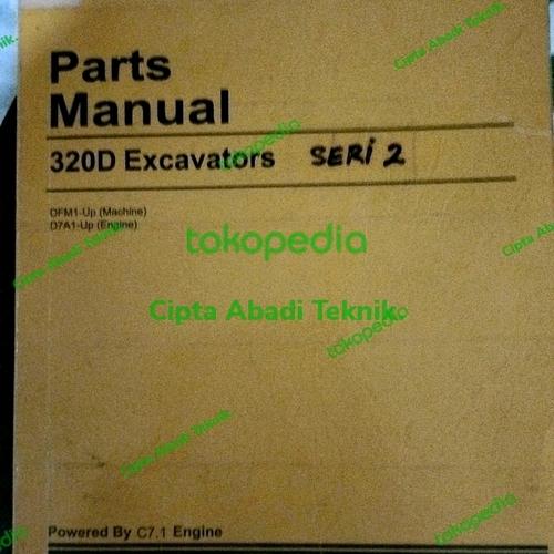 Jual Part Book Manual Katalog Manual Buku Part Katalog Manual 320D2 ...