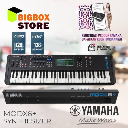 Promo Yamaha MODX 6+ / MODX6+ / MODX-6+ Synthesizer Cicil 0% 3x ...