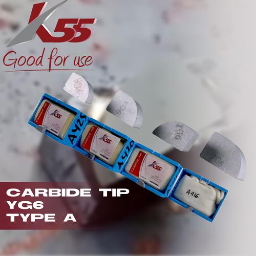 Promo K55 Mata Widia Tipe A Pahat Bubut Milling Bor - CARBIDE TIP A ...