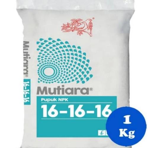Jual Pupuk Meroke NPK Mutiara Daun 16 16 16 Kemasan Asli Pabrik 1 Kg ...