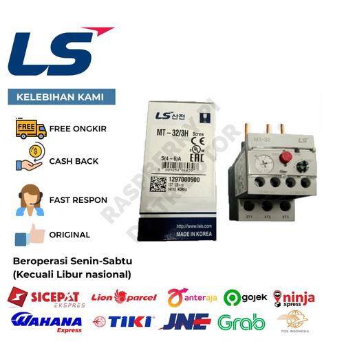 Jual LS / LG Thermal Overload Relay Type MT-32/3H / Thermis - 5-8A ...