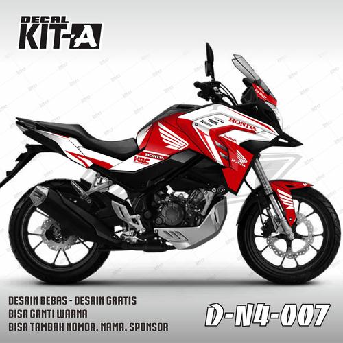 Jual Decal cb150x striping stiker honda cb 150x 2022 motif Honda Merah ...