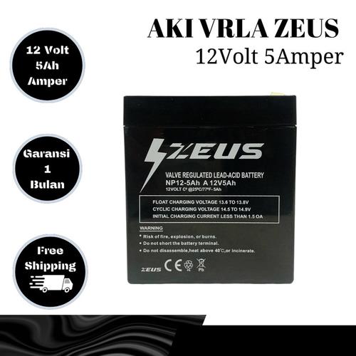 Jual Aki UPS ZEUS 12v 5ah Baterai UPS Batere UPS Accu UPS Battery UPS ...
