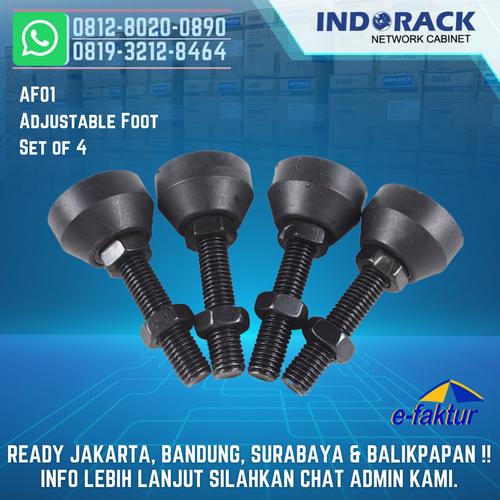 Jual INDORACK ADJUSTABLE FOOT SET PENAHAN RACK SERVER - Jakarta Utara ...