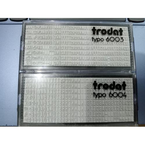 Jual STEMPEL ACCESSORIES TRODAT RUBBER TYPO - 6003 - Jakarta Barat ...