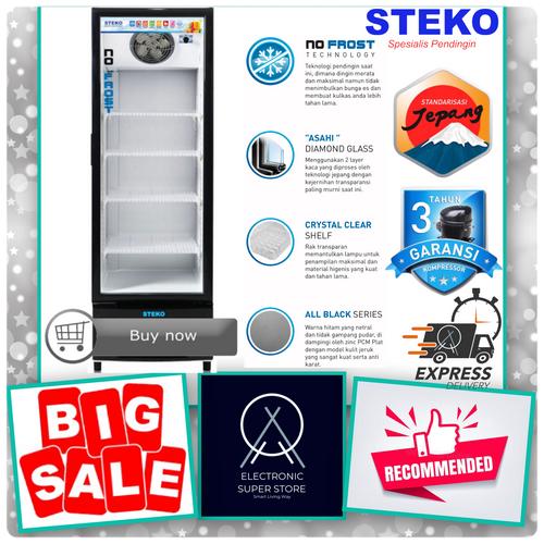 Jual STEKO SHOWCASE MG-220 MG220 NO FROST TECHNOLOGY SUPER LOW WATT ...