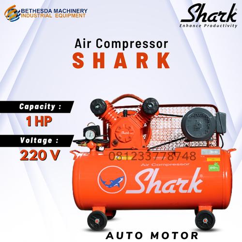 Jual Kompresor Listrik 1hp Auto Motor kompressor 8 Bar 1 Hp SHARK ...