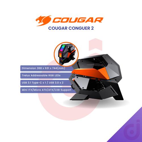 Jual Cougar Conquer 2 Ultimate RGB Full Tower ATX Gaming Case - Kab ...
