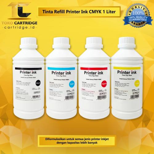 Promo Tinta refill 1 liter jerigen ink Printer Canon G3000 G3010 G4000 ...