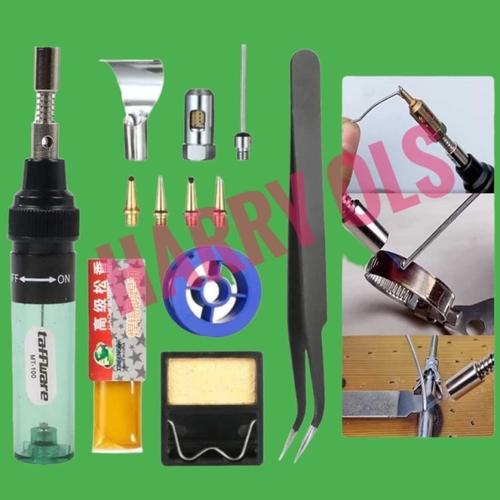 Jual Kit Besi Solder Kit Pena Besi Solder Gas Pistol Las Listrik Tanpa ...