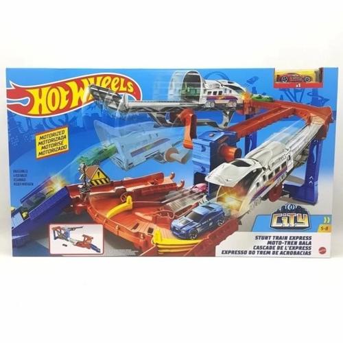 Jual New Hot Wheels track stunt train express Moto original - Kota ...