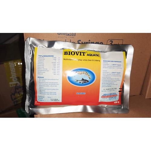 Jual Biovit Multivitamin Lengkap Aquatic untuk Ikan dan udang - Kota ...