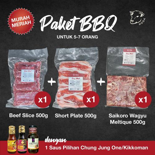 Jual Paket Lengkap Mix Daging Korean BBQ Set + Saos BBQ Chung Jung One ...